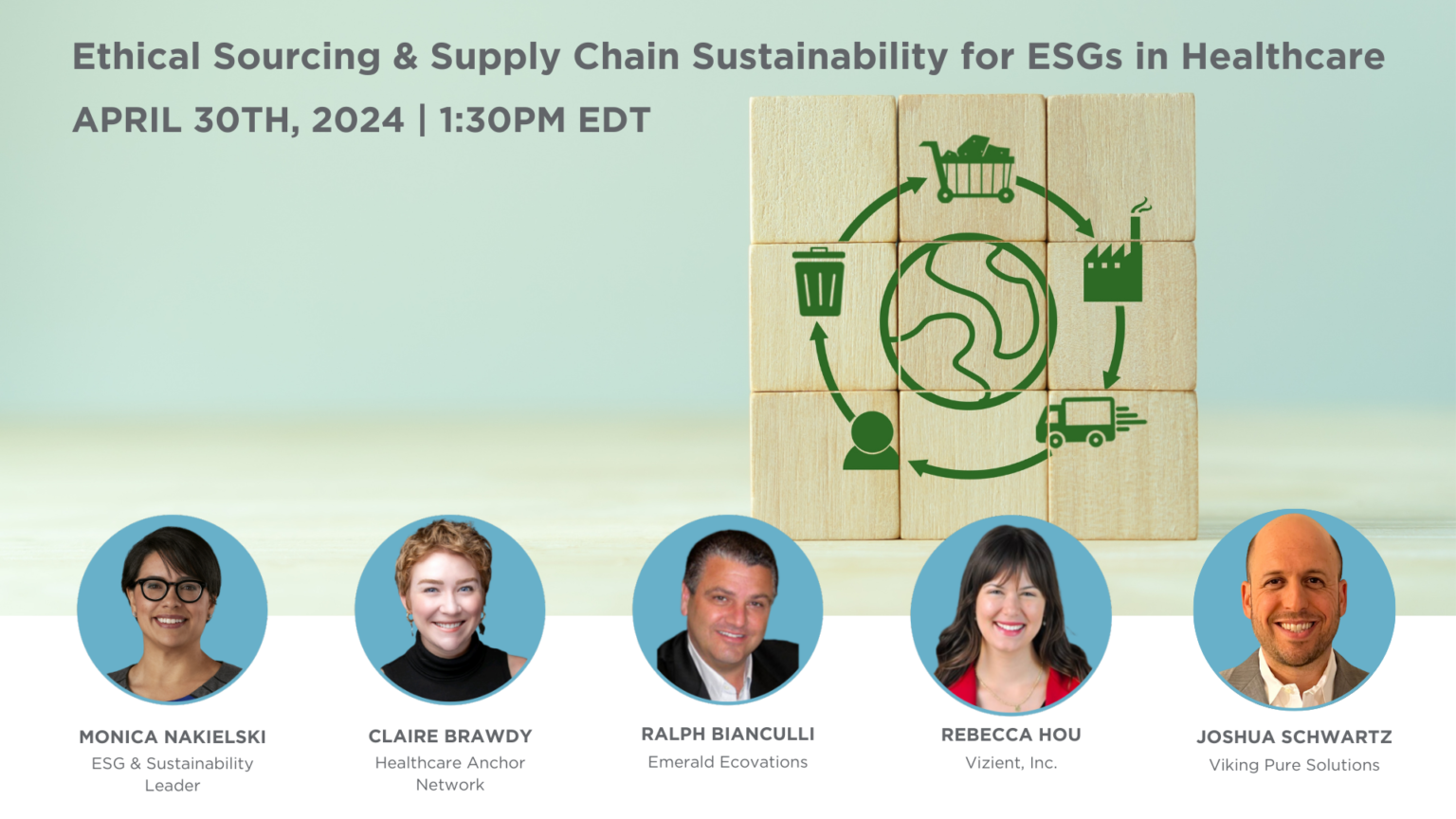 Ethical Sourcing & Supply Chain Sustainability for ESGs in Healthcare ...